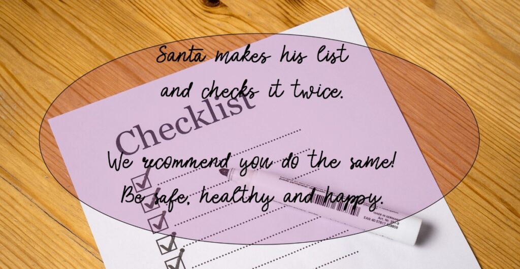 He's Making A List, And Checking It Twice · Reach Out Speak Out